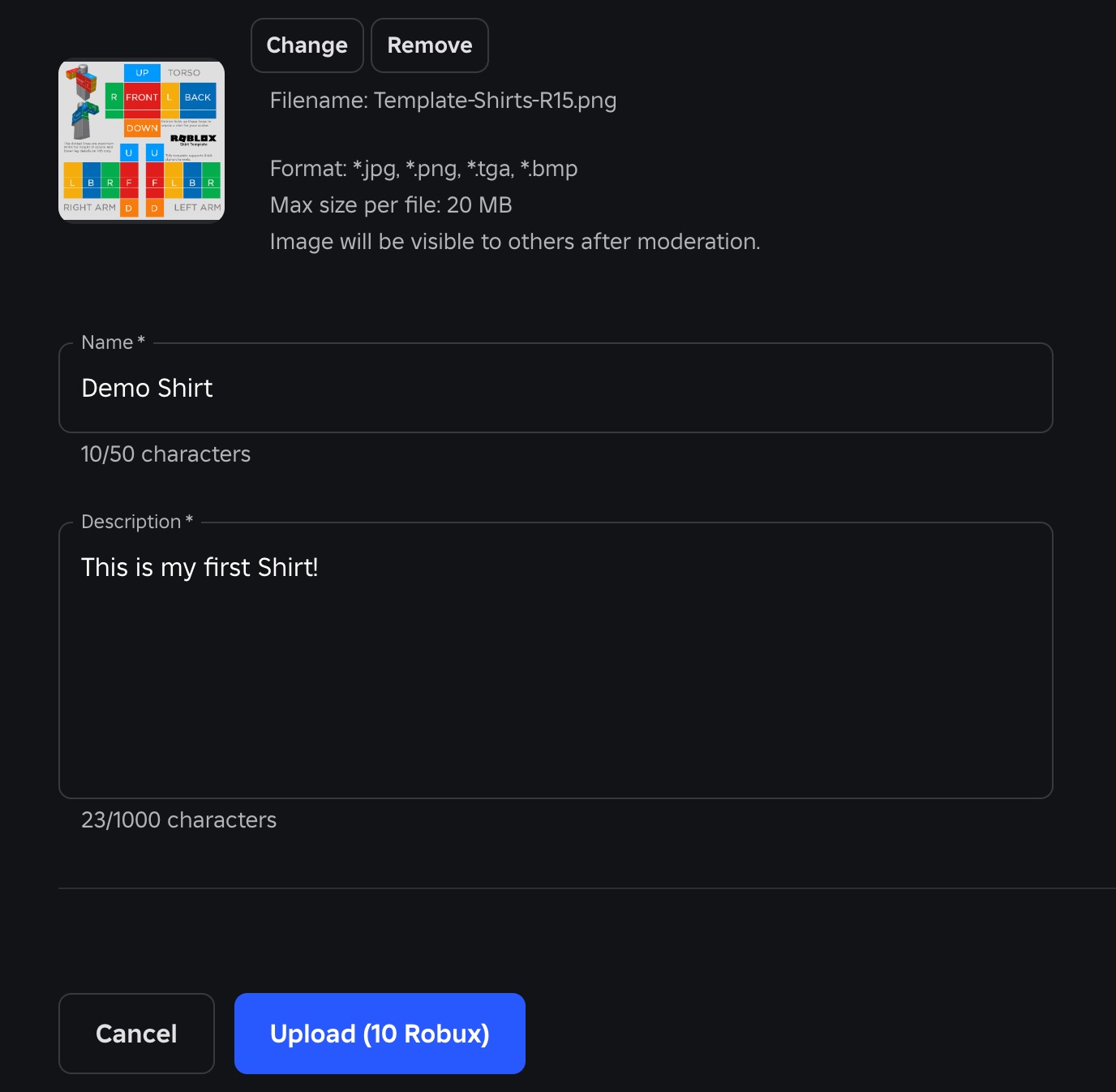 How to make Roblox shirt? Step-by-Step guide - Create your Roblox games ...