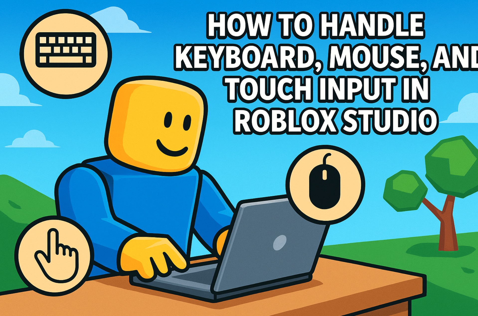How to Handle Keyboard, Mouse, and Touch Input in Roblox Studio ...